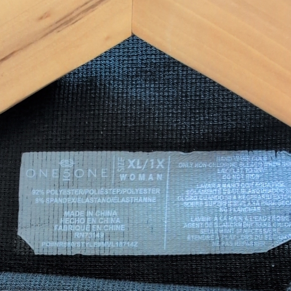 one 5 one | Other | One 5 One Black Textile With Label | Poshmark